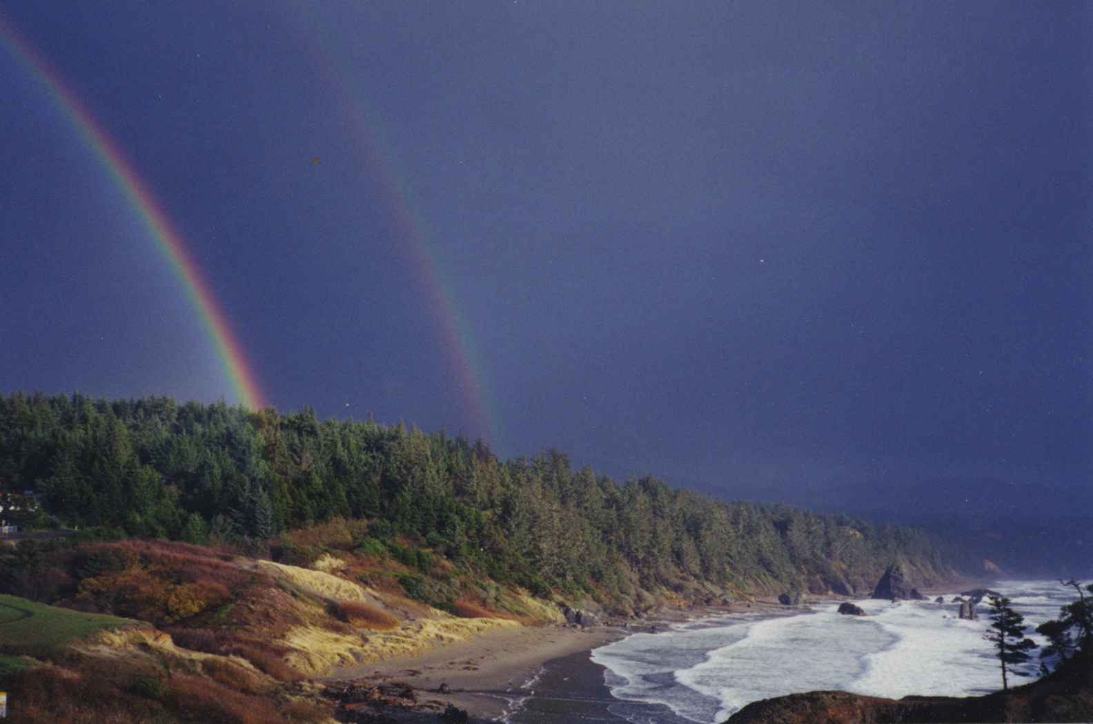 Rainbows Over Port Orford 🌈 – Port Orford Historical Photos