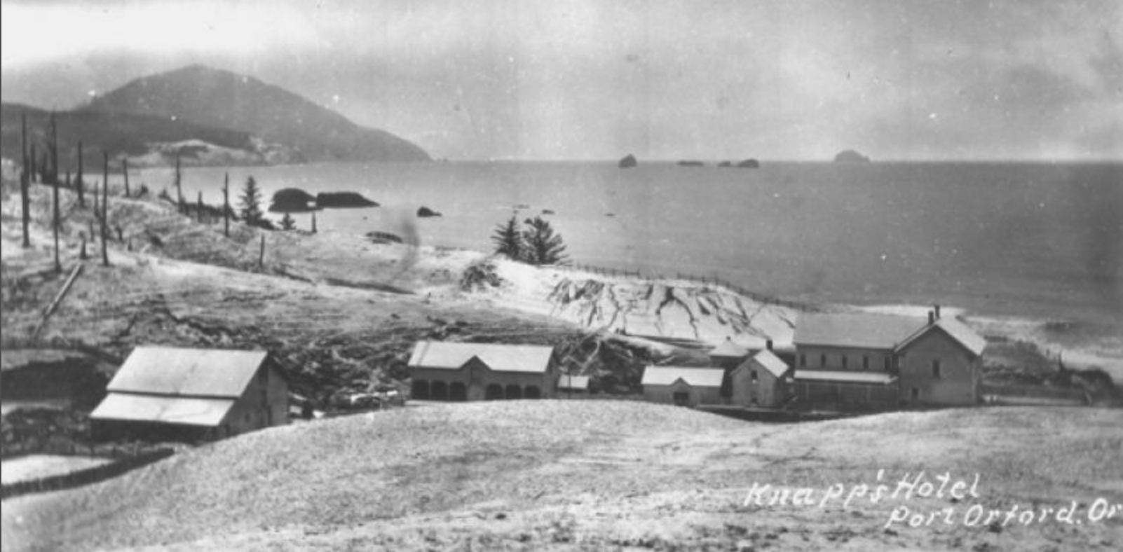 The Knapp Hotel – Port Orford Historical Photos
